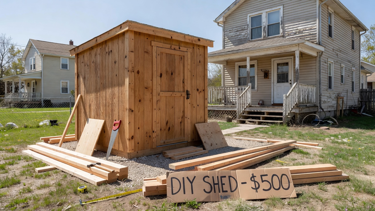 Budget DIY Shed Build for Fixer Uppers: 2026 Step-by-Step Guide ...